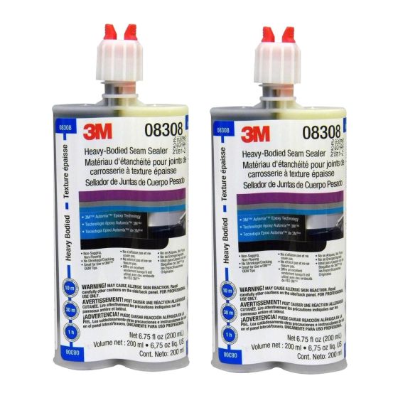 3M 8308 Heavy-Bodied Seam Sealer 200 ml (2 Pack)